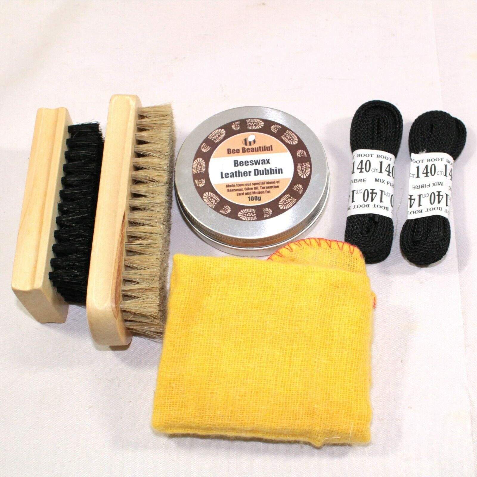 Boot Care Kit Engraved Box Leather Dubbin Brushes Cloth - Etsy UK