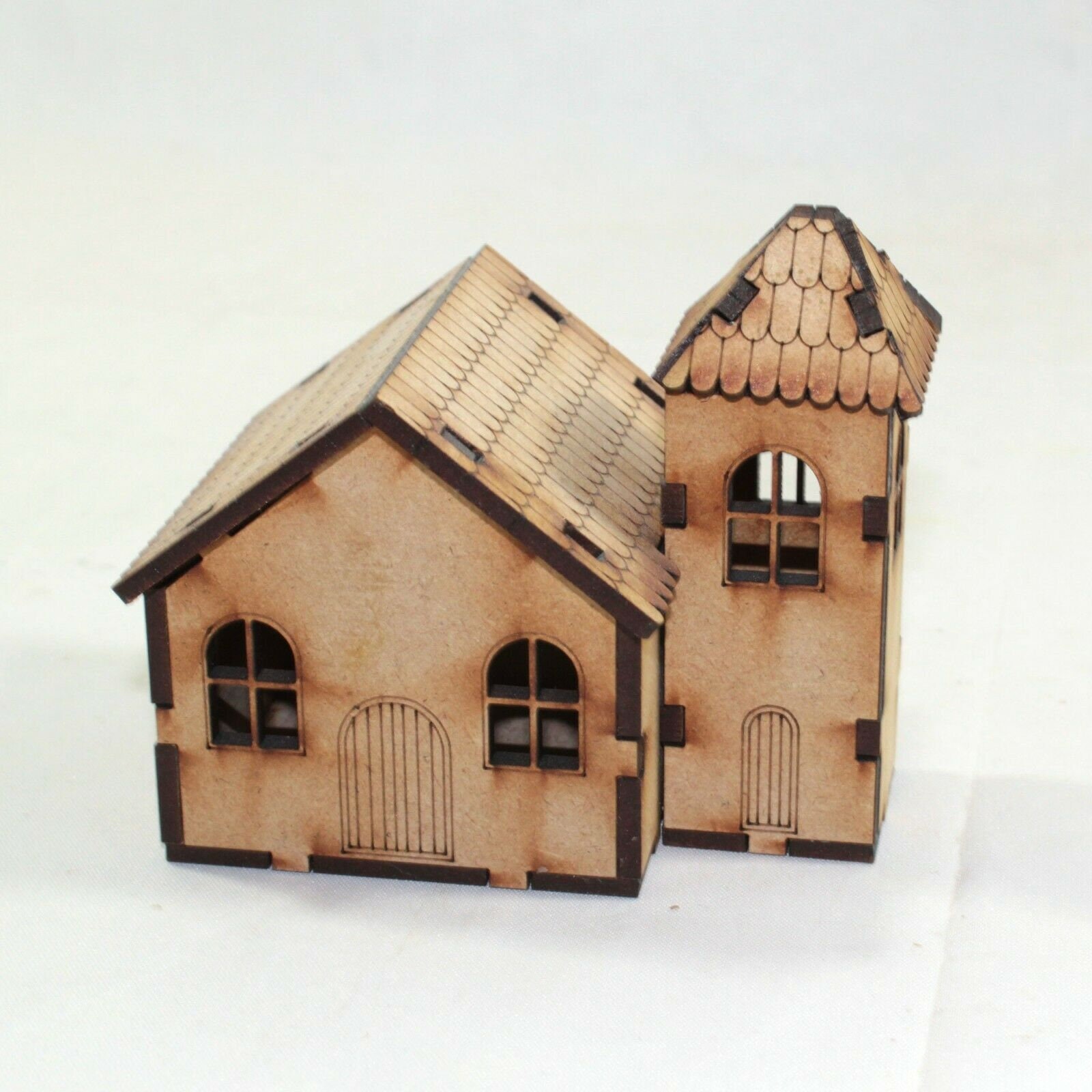 OO Gauge Model Railway MDF Laser Cut Church 00 Village - Etsy UK
