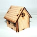 OO Gauge Model Railway MDF Laser Cut 00 Village 5 X Buildings House ...