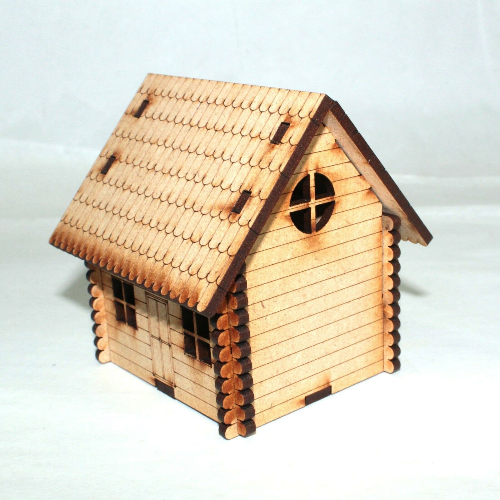 OO Gauge Model Railway MDF Laser Cut 00 Village 5 X Buildings - Etsy UK