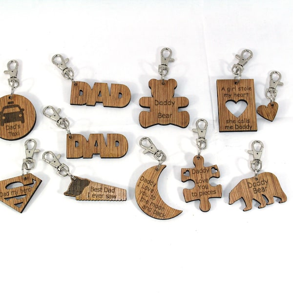 Laser Cut Keychain - Etsy UK