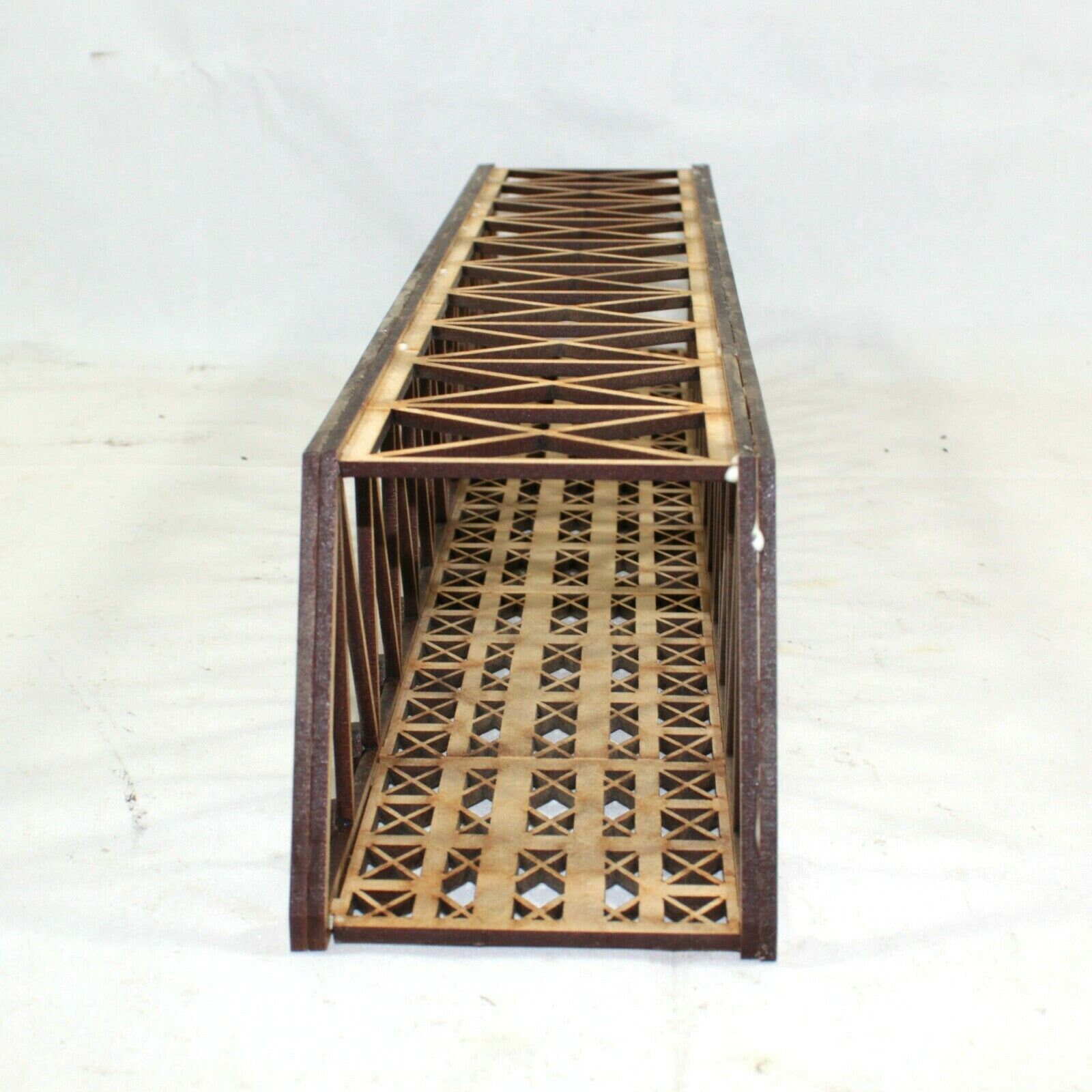 Model Railway Bridge Girder 00 Gauge Single Track MDF 450mm Assembled ...