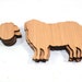 Laser Cut 150mm Sheep With Moveable Head Made From 5mm Plywood Craft ...
