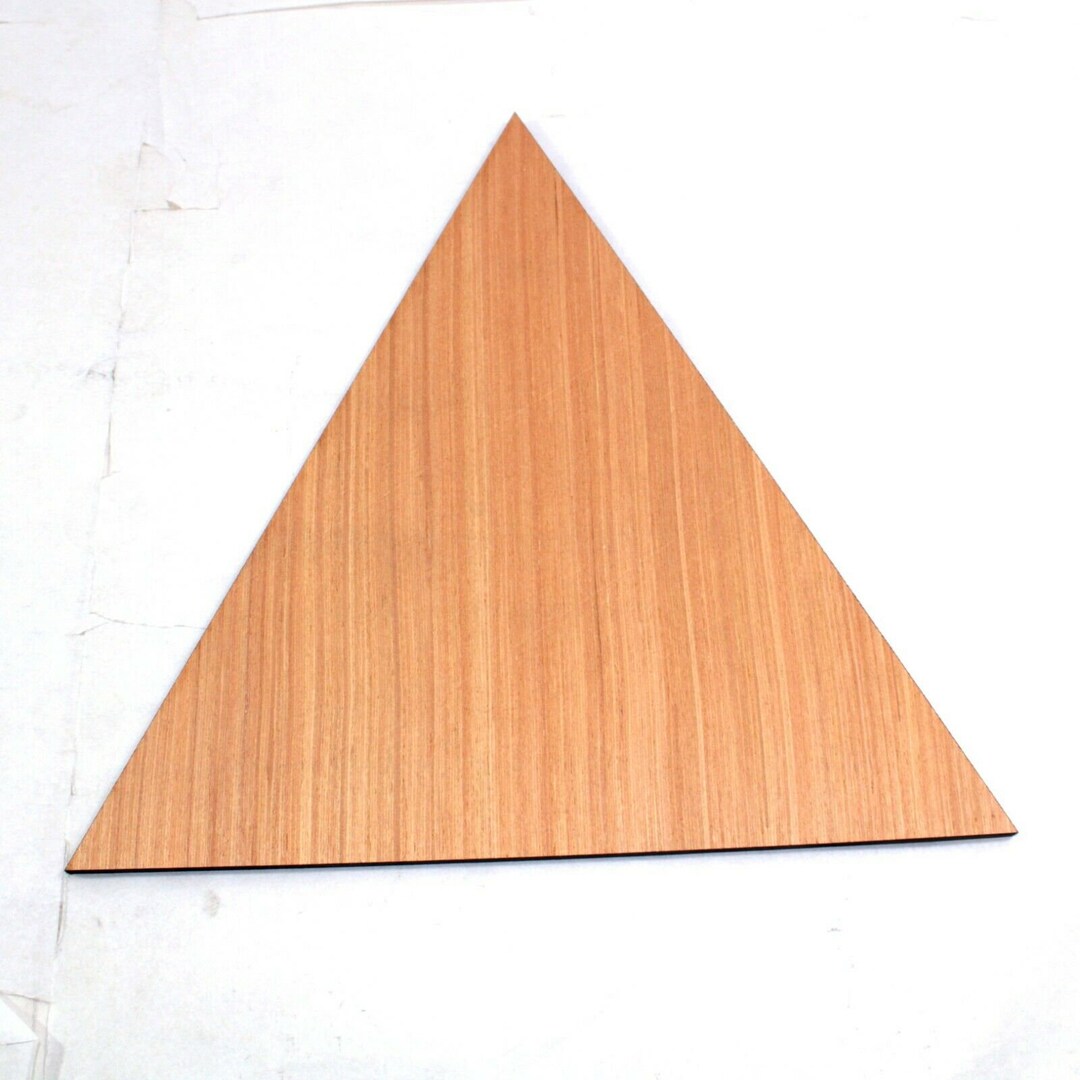 Wooden Plywood Triangle Shapes Craft Wood Blanks 25cm (250mm) - Etsy UK
