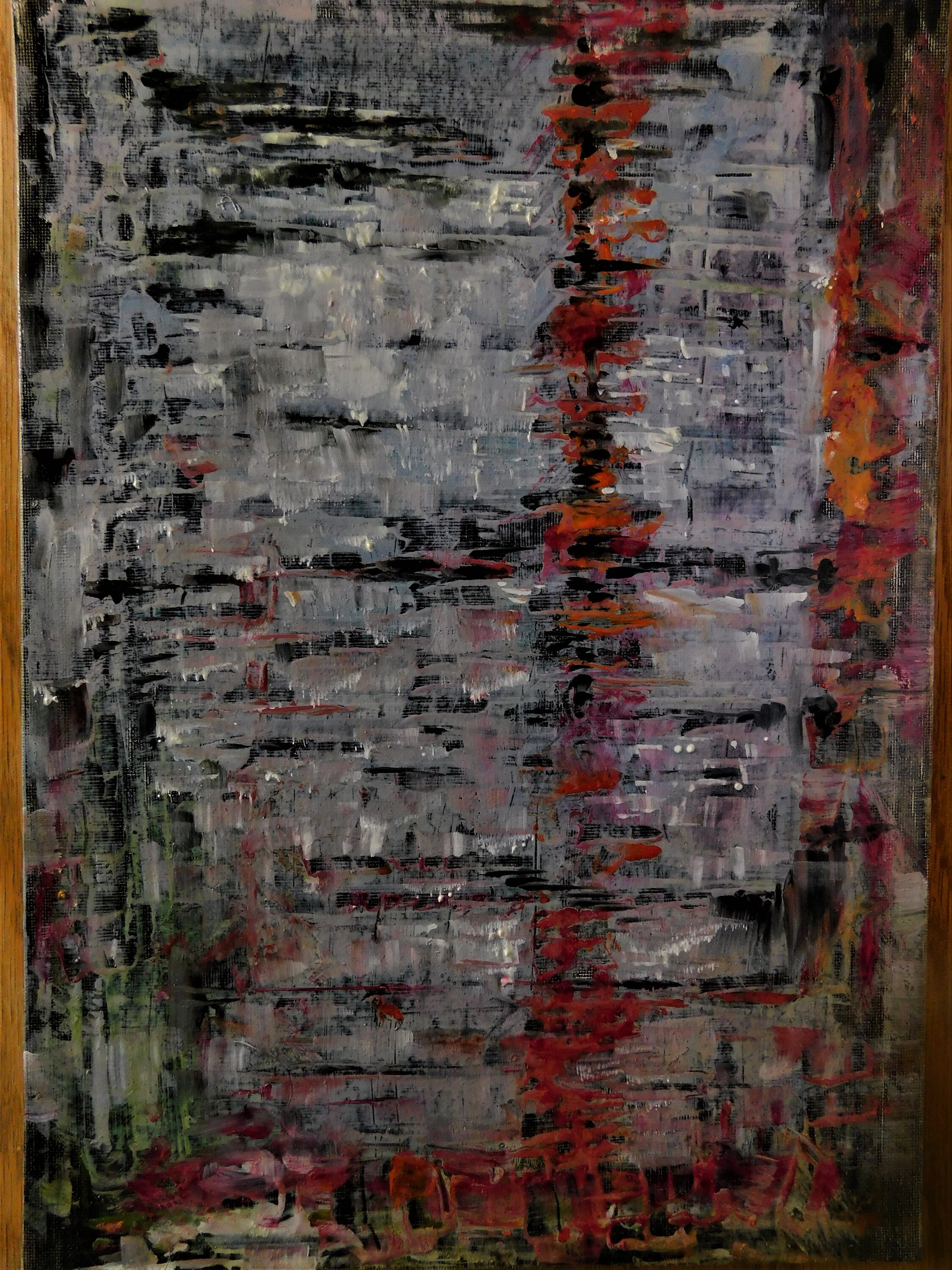 Original Abstract Oil Painting Signed by Nalan Laluk: - Etsy UK