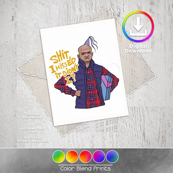 Belated Birthday Party Invitation - Etsy