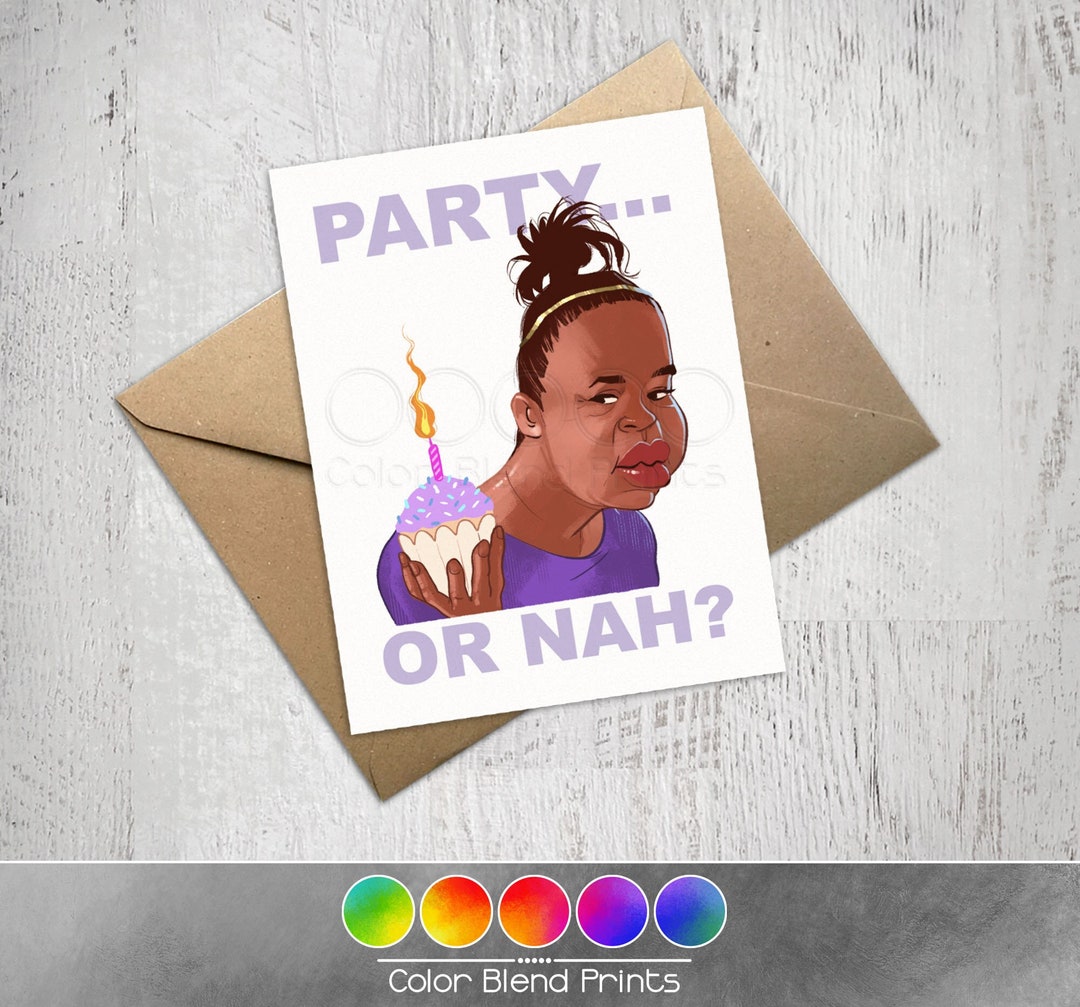 Funny Internet Meme Birthday Card, Unique, Kraft Envelope, Confused ...