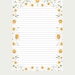 Printable Letter Paper, Daisy Paper, Floral Paper, Letter Writing Paper ...