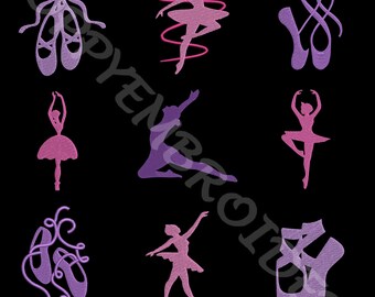 Dance embroidery | Etsy