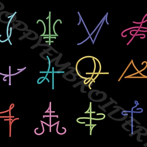 Compass Embroidery Design Instant Download - Etsy