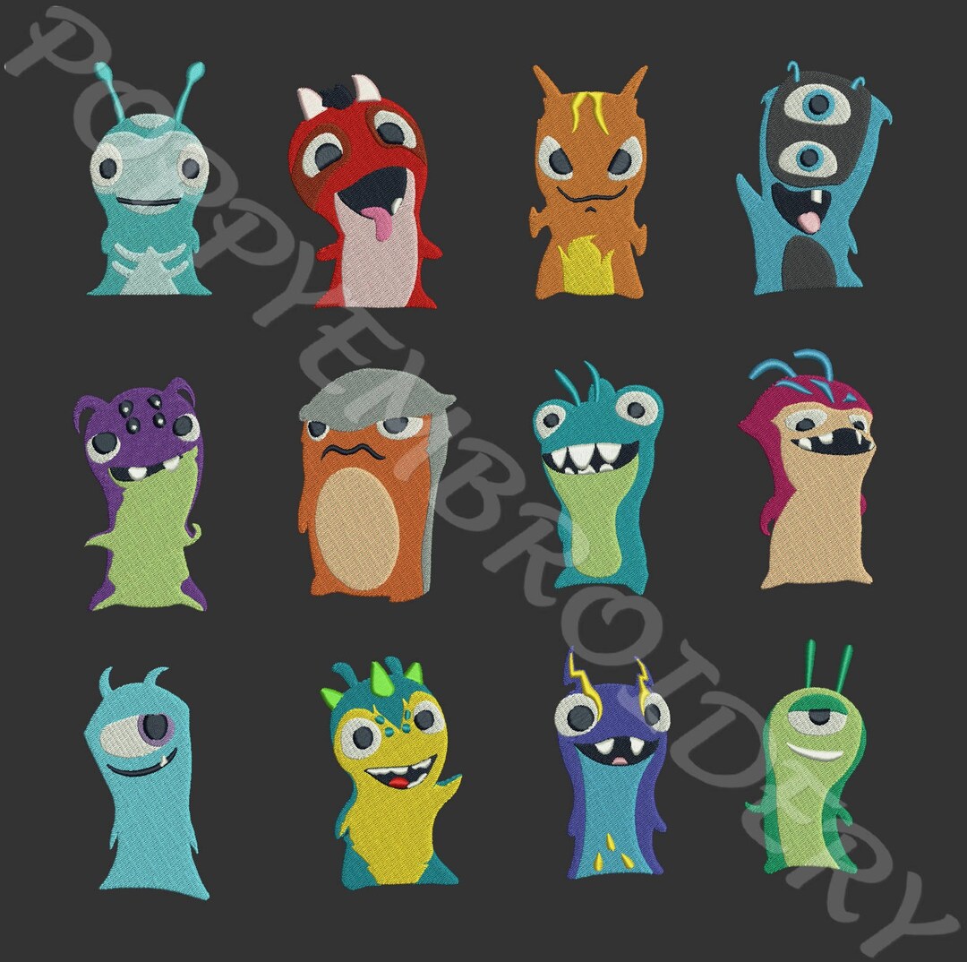 Slug Design for Embroidery Machine / Motifs Pour Broderie Machine ...