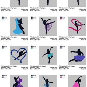 DANCE Dancer Ballet, Machine Embroidery Designs / INSTANT DOWNLOAD - Etsy