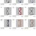 EYEGLASSES Designs for Embroidery Machine / Motifs Lunettes Pour ...