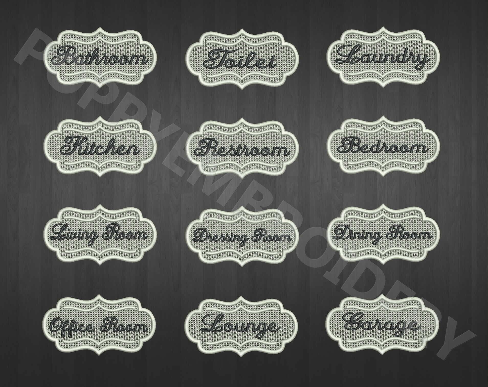 Free Standing Lace FSL Place Name Home Hanging Design for - Etsy