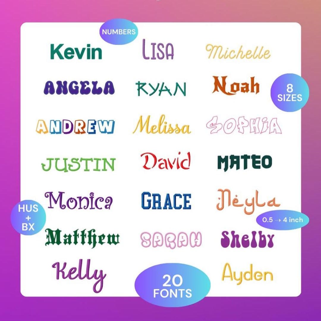 FONT ALPHABET LETTERS (hus) Designs Pack for Embroidery Machine ...