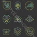 ARMY MILITARY Embroidery Machine Designs Set / Armee Militaire - Etsy