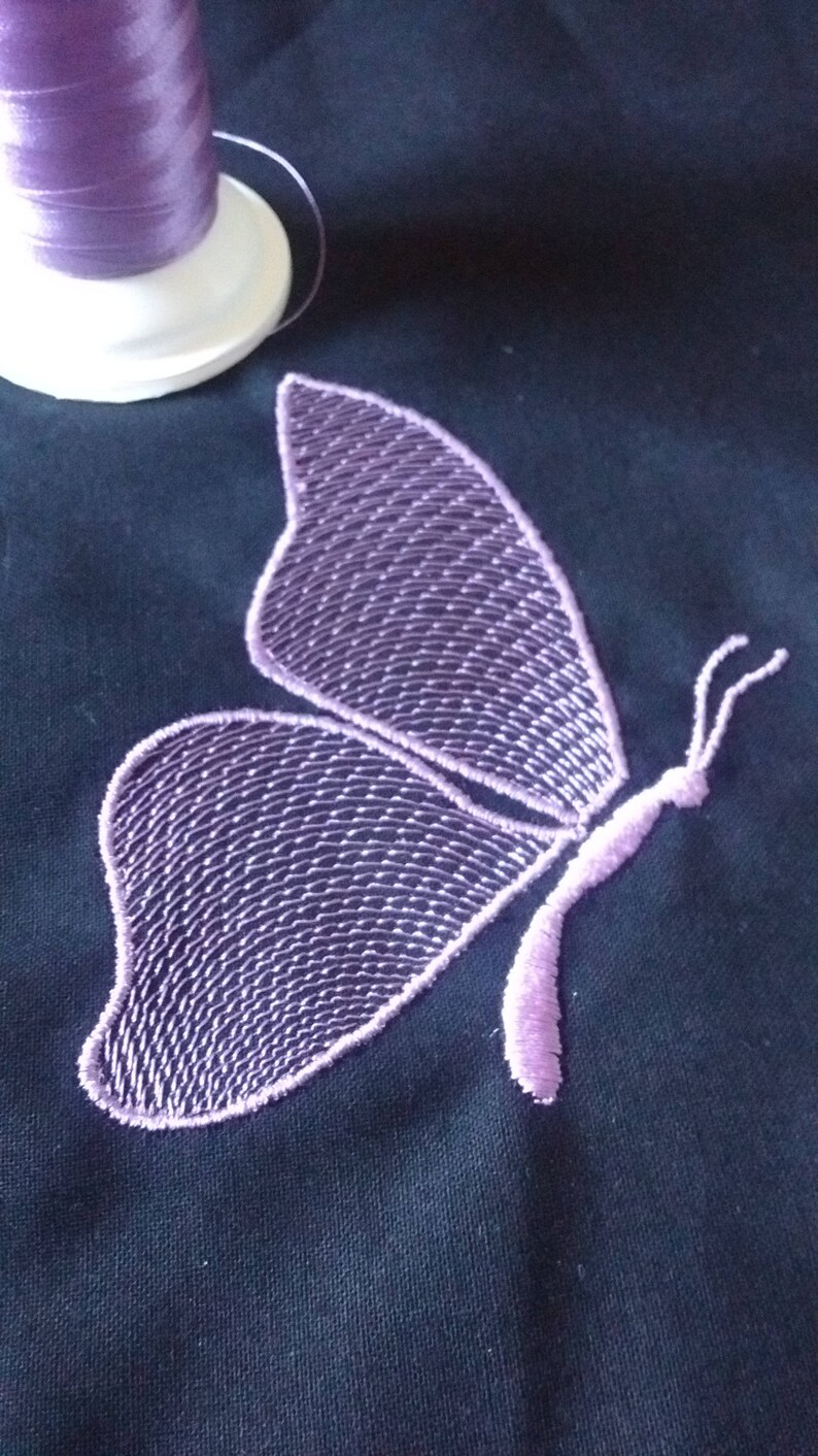 BUTTERFLY Lace Embroidery Machine Designs / Papillon Dentelle | Etsy