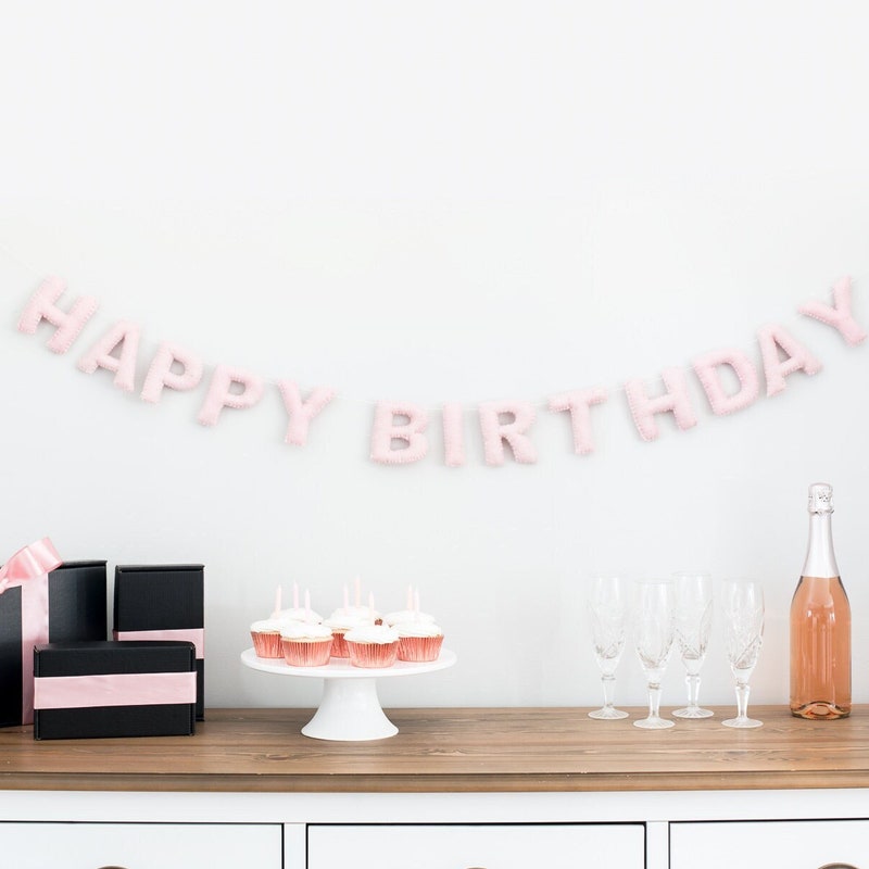 Birthday Banner Tulips - Etsy
