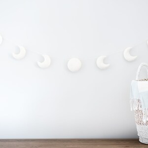 Moon Phases Garland / Phases of the Moon / Moon Decoration / - Etsy