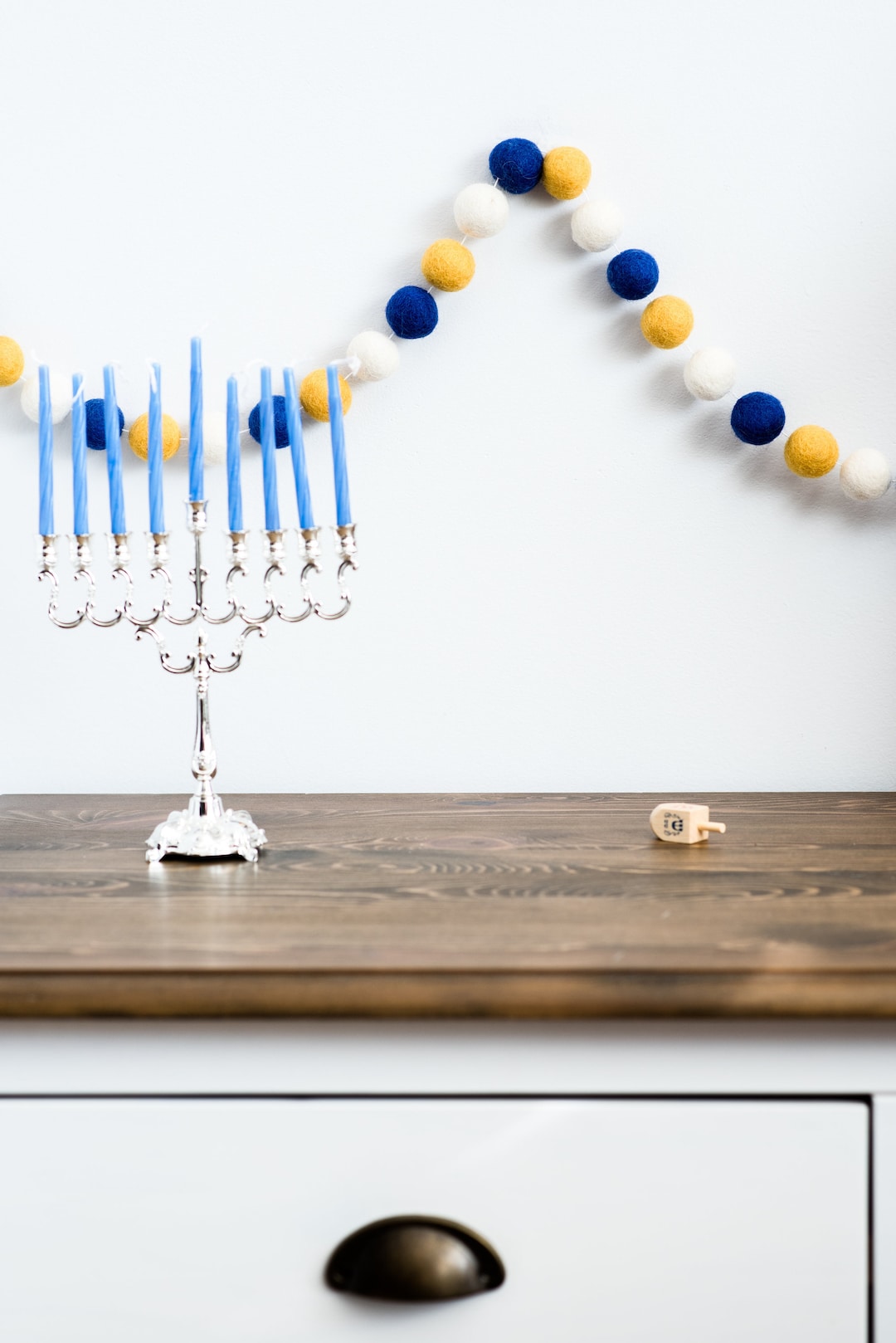 Hanukkah Decorations / Hanukkah Garland /ball Felt Garland/hanukkah ...