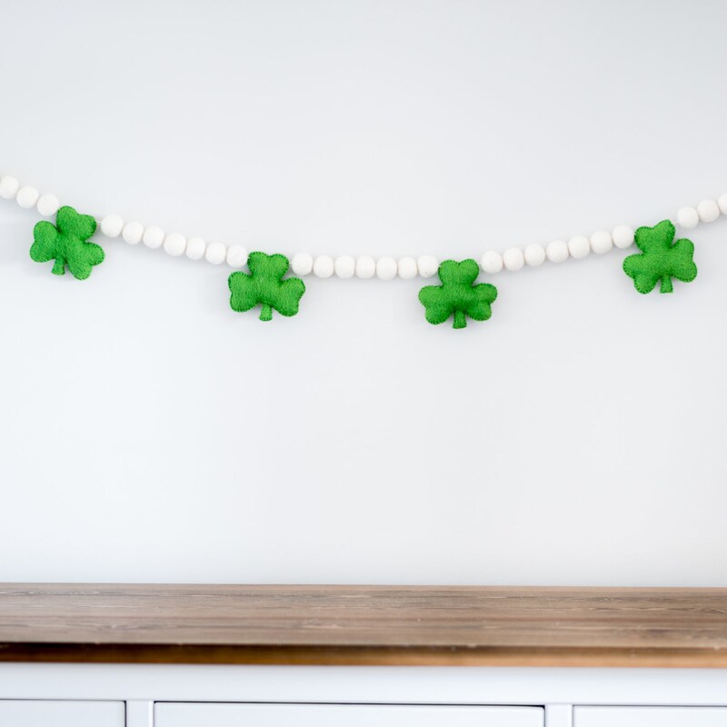 Clover Garland - Etsy
