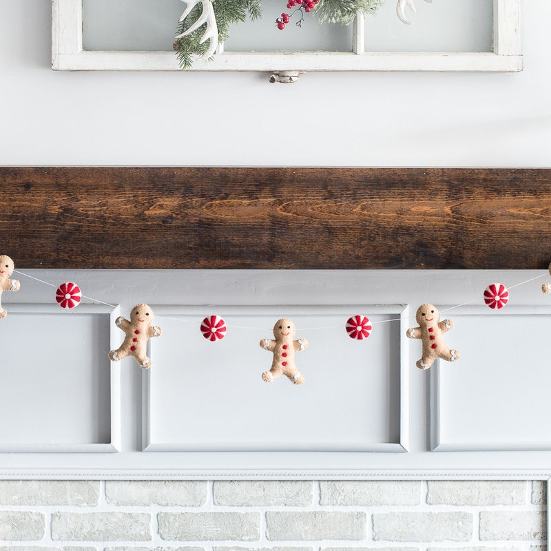 Gingerbread Garland - Etsy