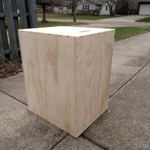 Super Sturdy RX Crossfit Box With Bracing, 30 X 24 X 20 Box, Plyo Box ...
