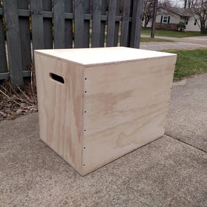 24 X 20 X 16 Box, Super Sturdy Crossfit Box With Bracing, WOD Box, Plyo ...