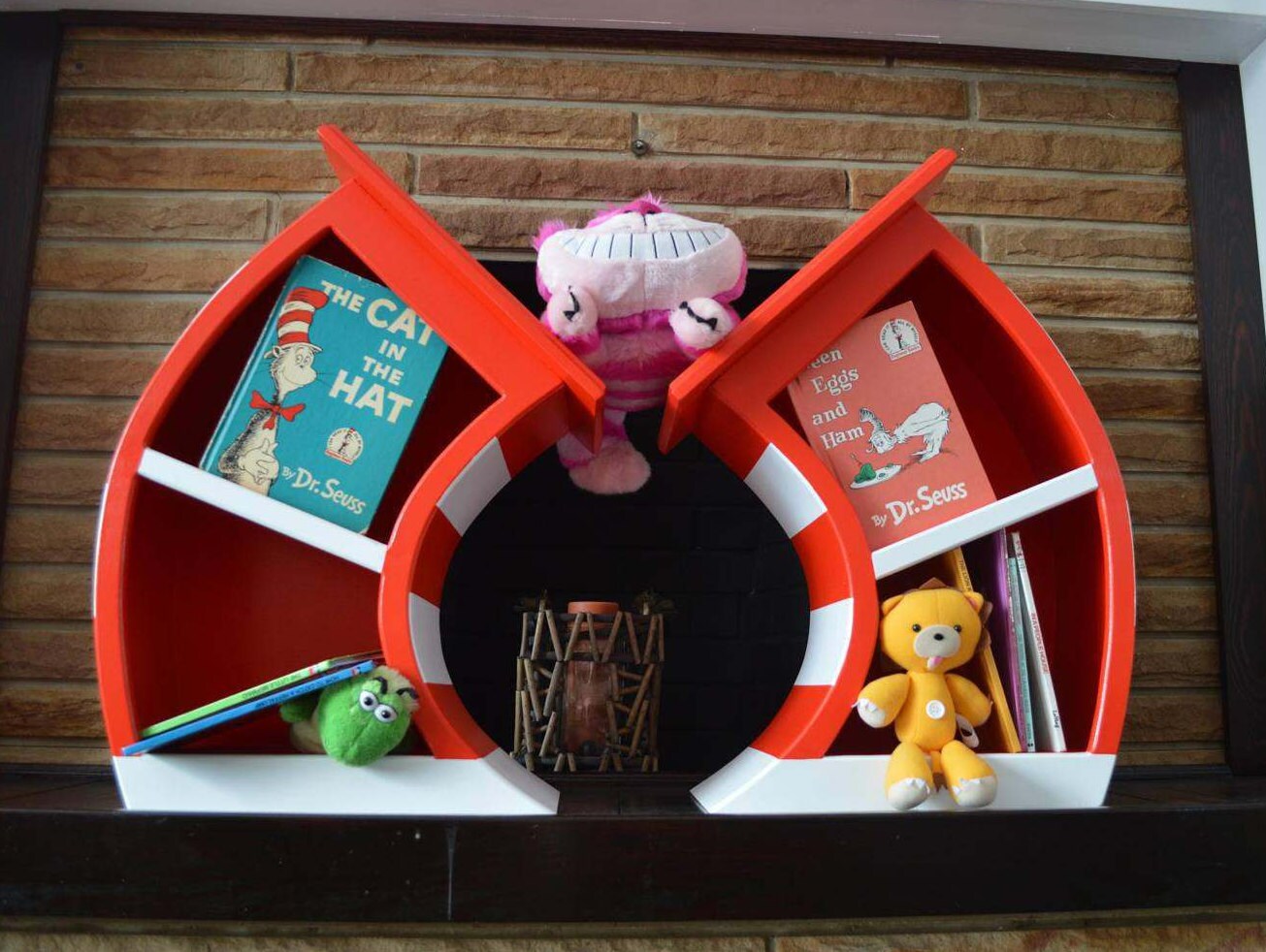 2' Whimsical Bookcase Nursery Furniture Alice in - Etsy