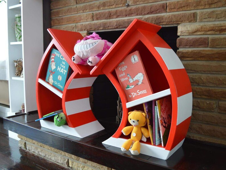 2' Whimsical Bookcase Nursery Furniture Alice in - Etsy Canada