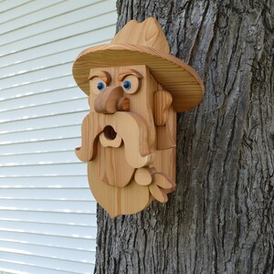 Large Cedar Cowboy Birdhouse Cedar Birdhouse Western Decor - Etsy