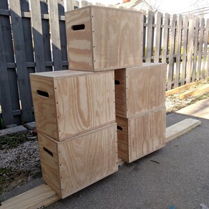 20 X 16 X 12 Box, Super Sturdy Crossfit Box, WOD Box, Plyo Box ...