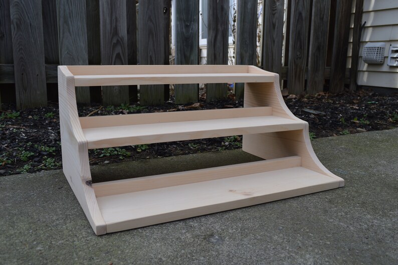 Tiered 24 Craft Display Stand Craft Show Shelf Craft - Etsy