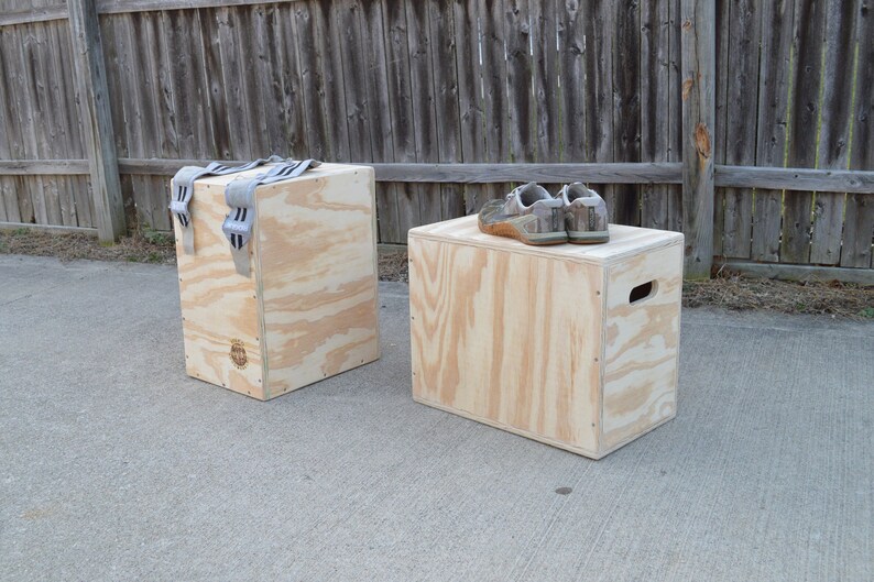 20 x 16 x 12 Box Super Sturdy CrossFit Box with bracing WOD | Etsy