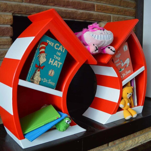 Whimsical Bookcase - Etsy
