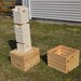 Giant Tippy Tower Yard Game With Solid Wood Crate, Outdoor Game With ...