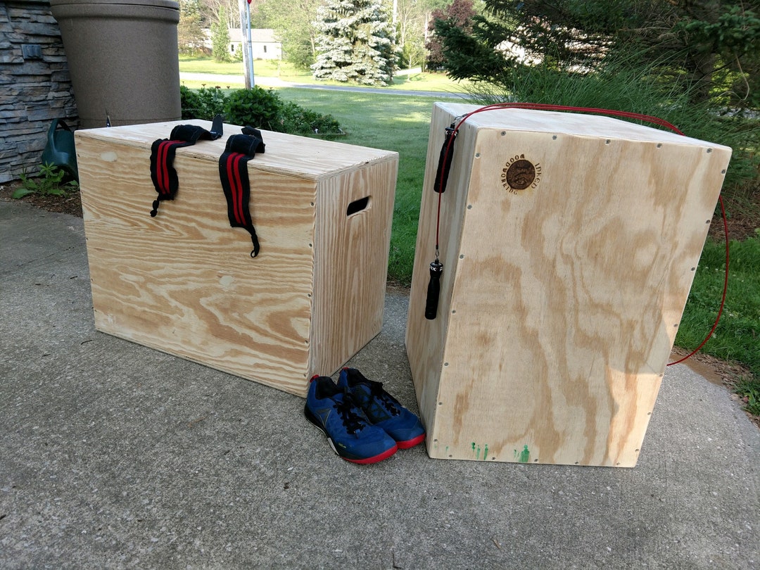 Super Sturdy RX Crossfit Box With Bracing, 30 X 24 X 20 Box, Plyo Box ...