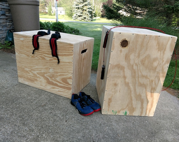 Super Sturdy RX Crossfit Box With Bracing, 30 X 24 X 20 Box, Plyo Box ...