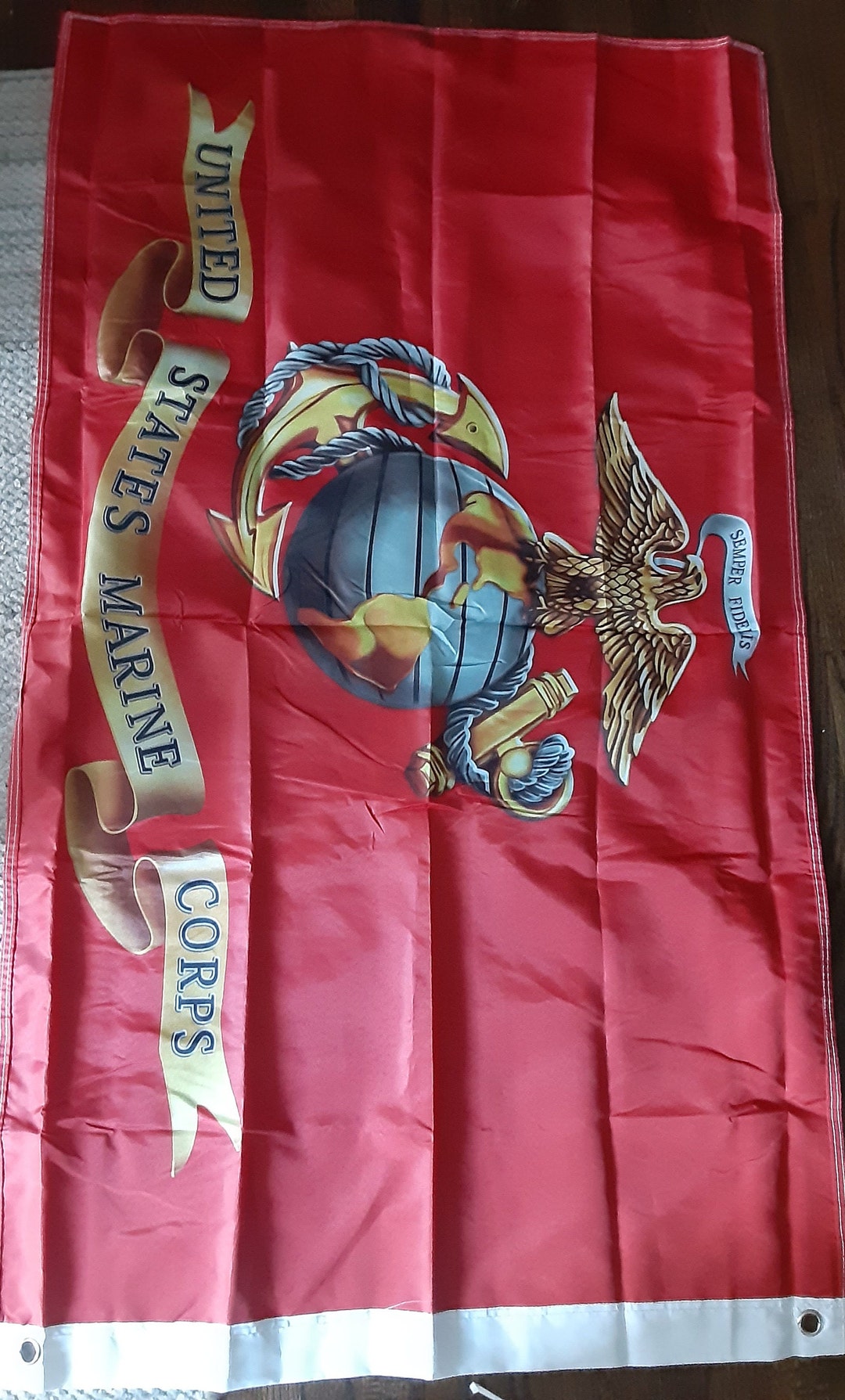 United States Marine Corps Flag 3 X 5 Heavy Duty Etsy