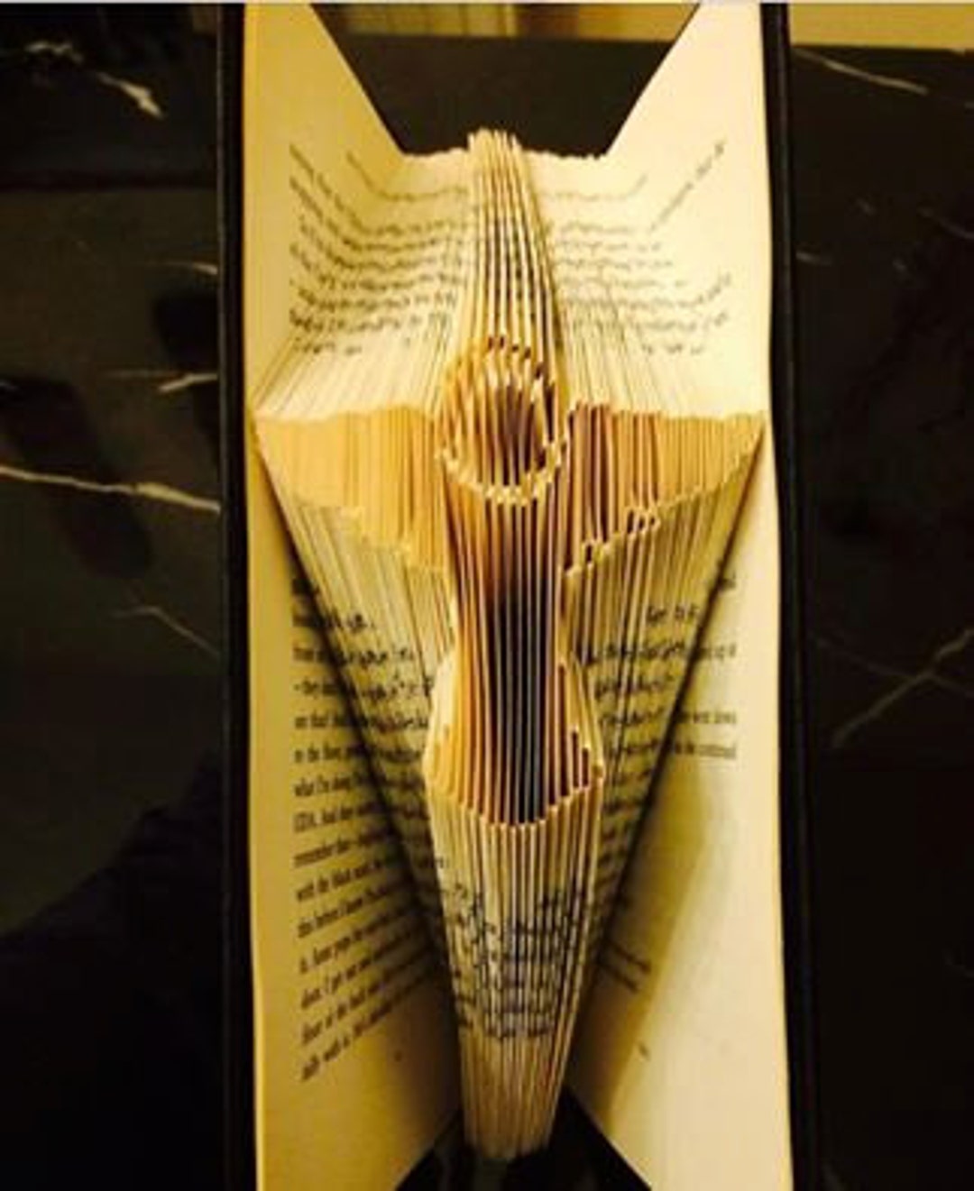 Guardian Angel Folded Book Art **pattern** Pdf. Book Folding Book ...