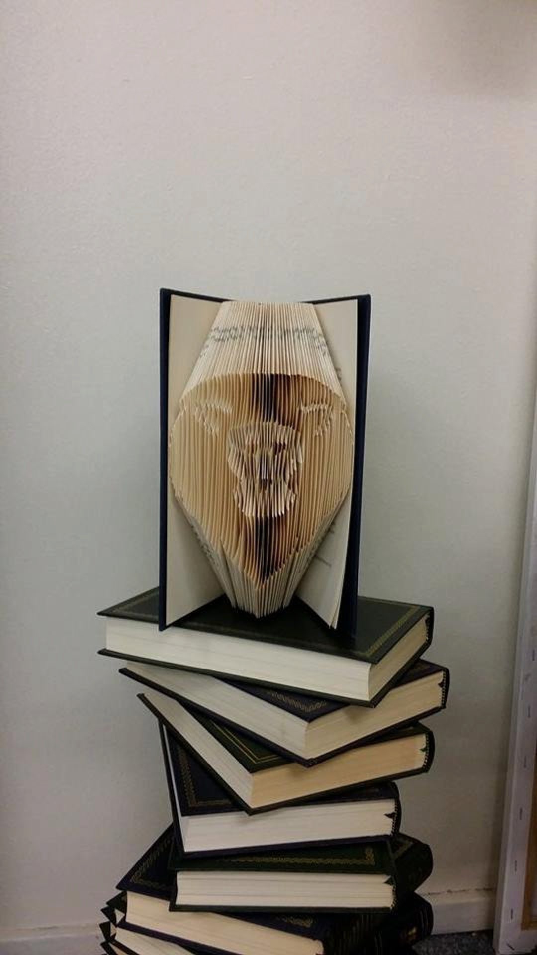 Lion Folded Book Art **pattern** and Instructions PDF Free Tutorial - Etsy