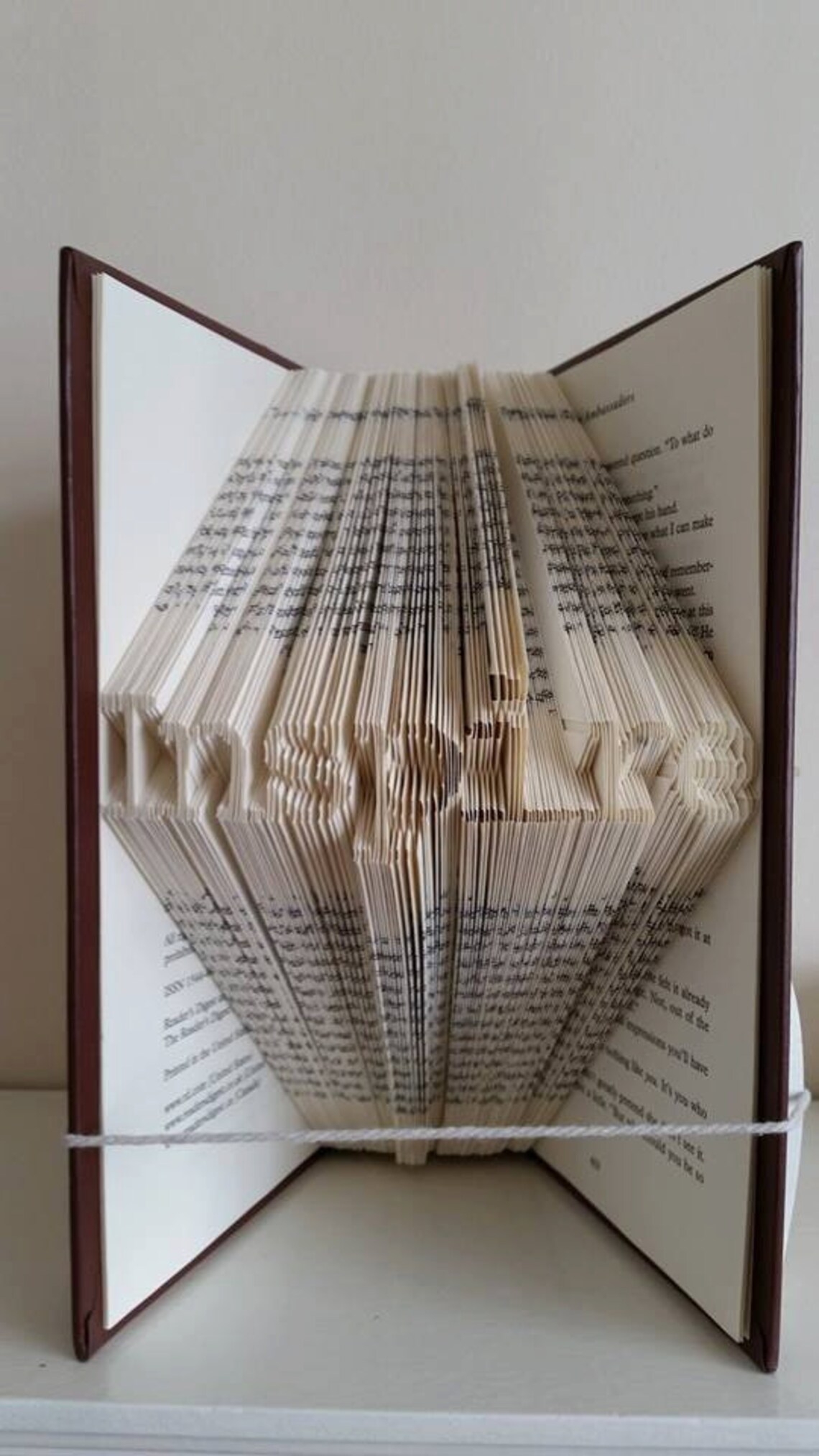 Inspire Folded Book Art pattern PDF Book Folding Free - Etsy