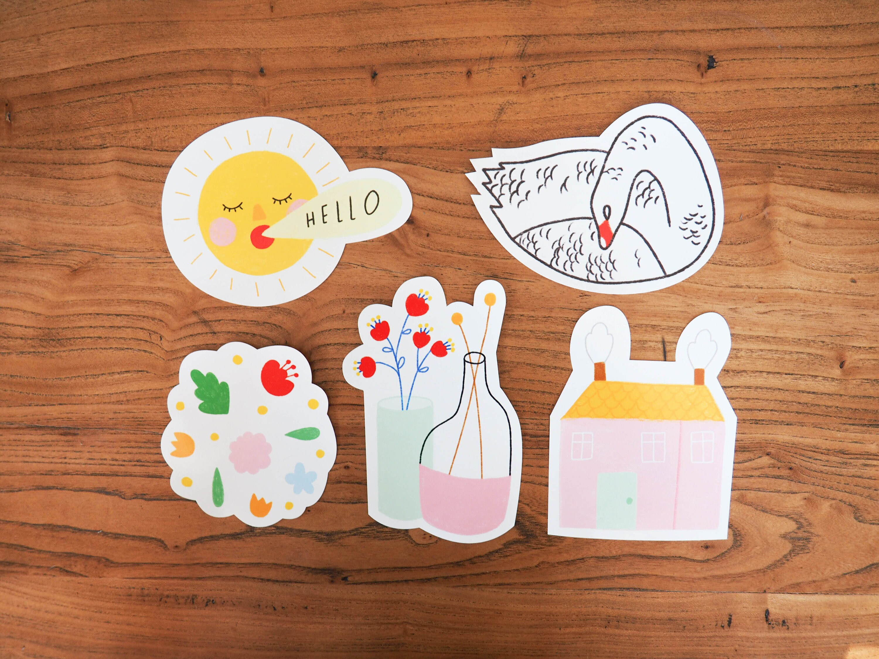 Happy Vinyl Sticker Pack - Etsy Australia