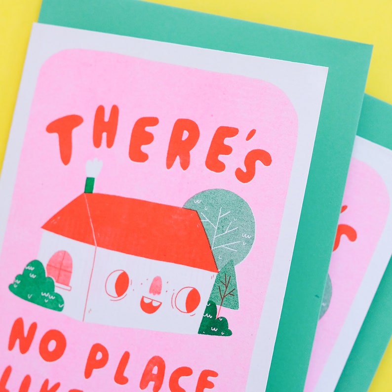 No Place Like Home Greeting Card - Etsy