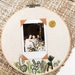 Embroidered Polaroid Photo Frame With Botanical Design - Etsy