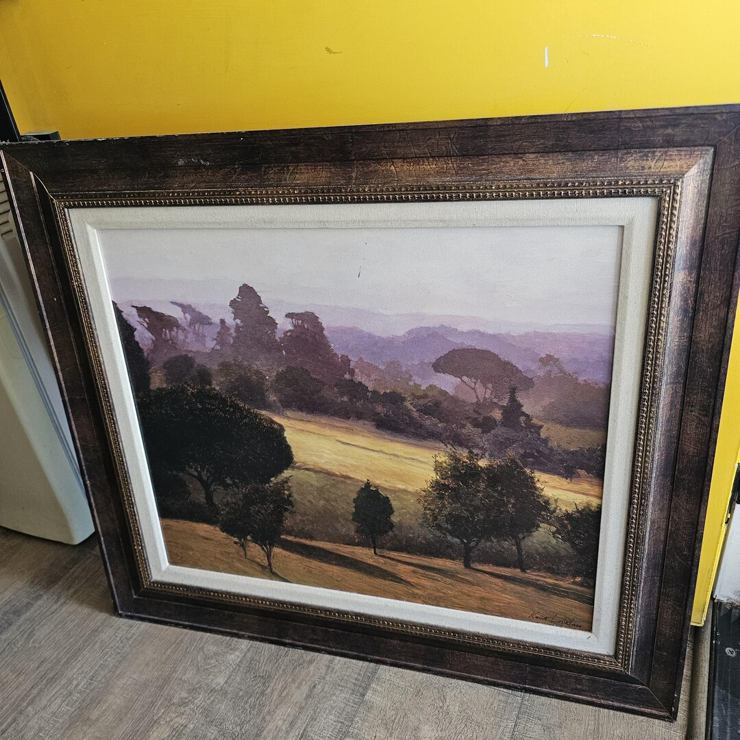 Vintage Kent Lovelace 32x28 W Frame/cedar Creek Collection Used ...