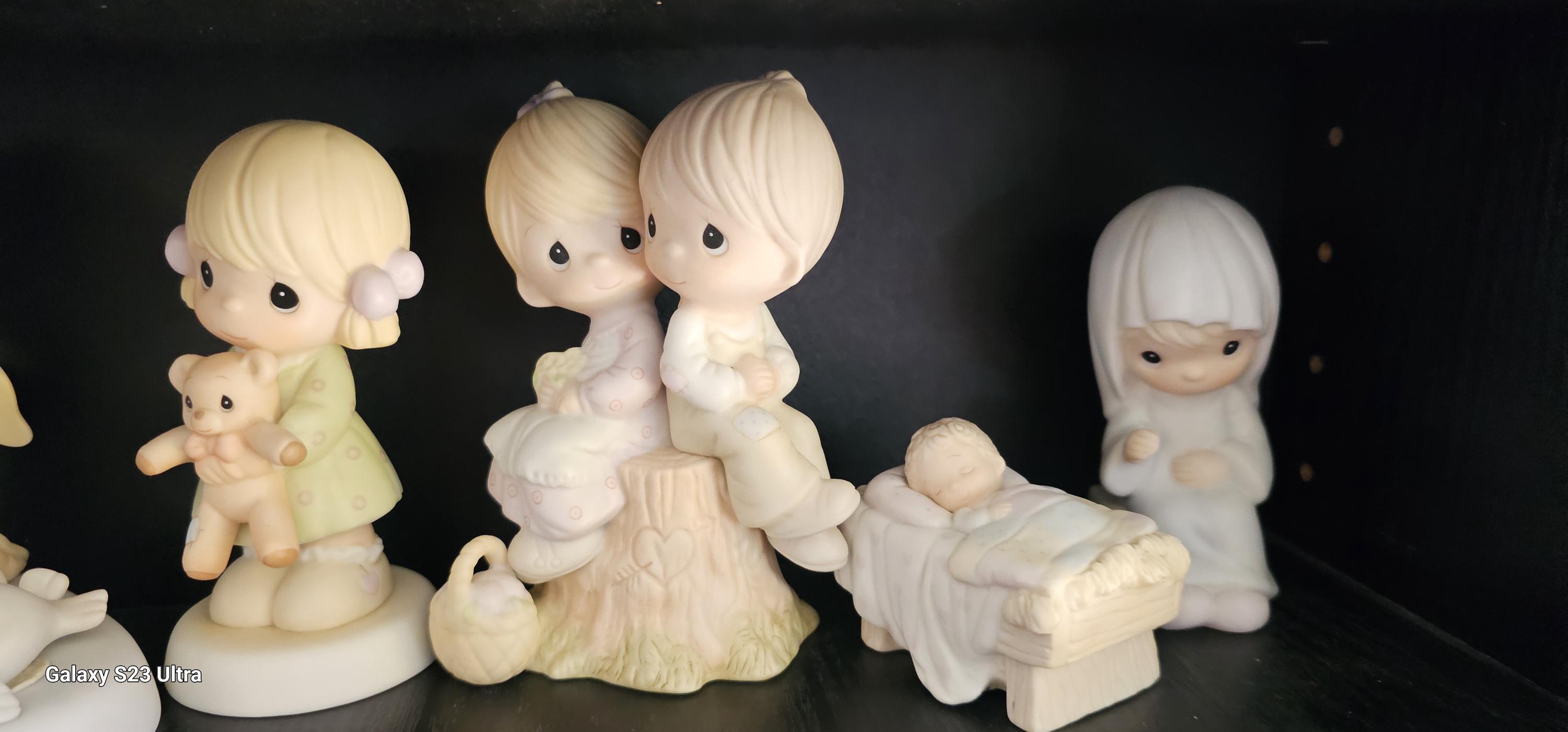 Vintage Precious Moments Figurines A Lots Beautiful Good 21 Good Used ...