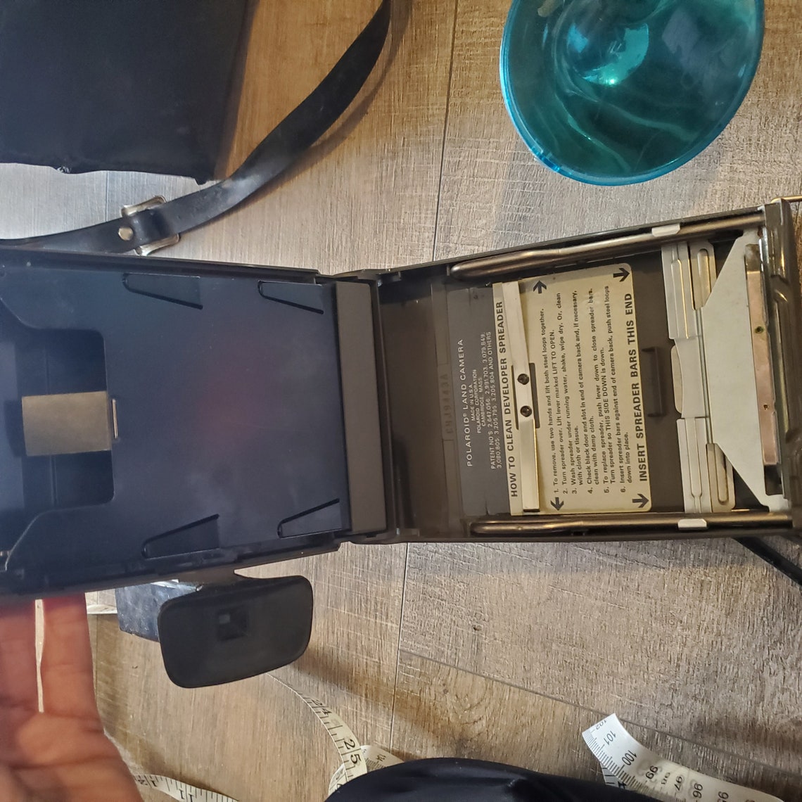 Vintage Polaroid Colorpack II Instant Film Camera W Flash and Leather ...