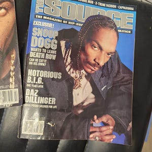 Vintage Magazine the Source Magazine #103 April 1998 Snoop Dogg & #101 ...