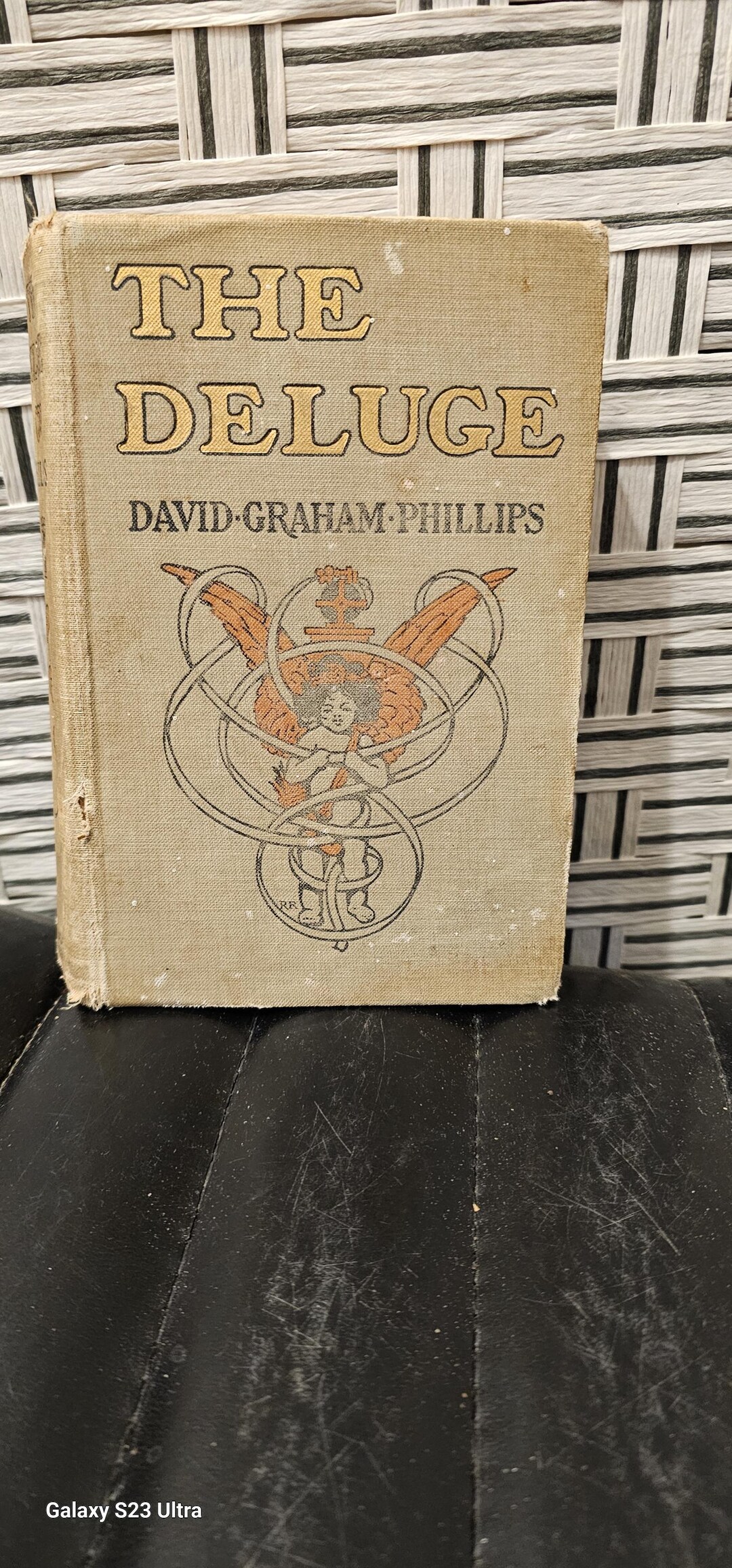 Antique the Deluge Book David Graham Phillips Oct 1905s Good Condition ...